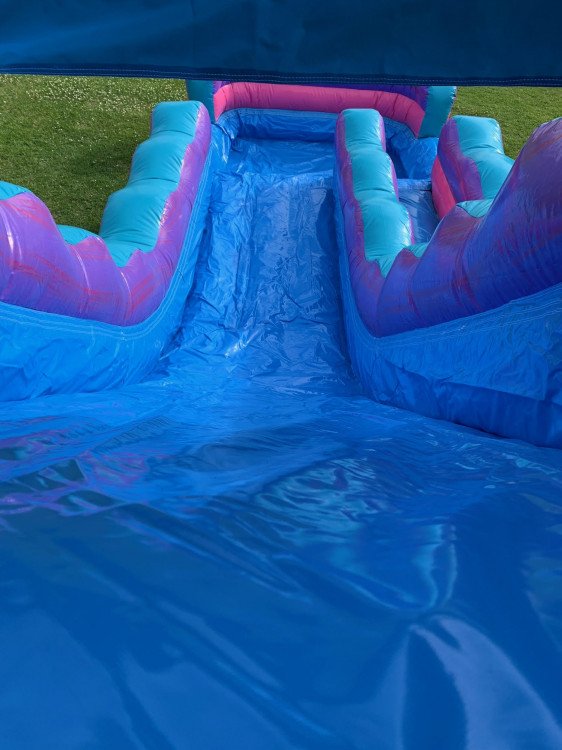 18 Foot Cotton Candy Slide - Westside Inflatables, LLC Brusly LA