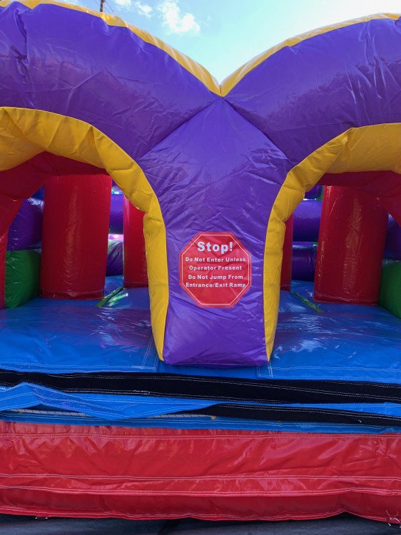 40 Foot Obstacle Course - Westside Inflatables, LLC Brusly LA