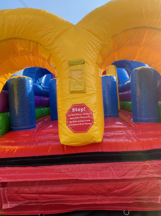 45 Foot Obstacle Course with Incline - Westside Inflatables, LLC Brusly LA